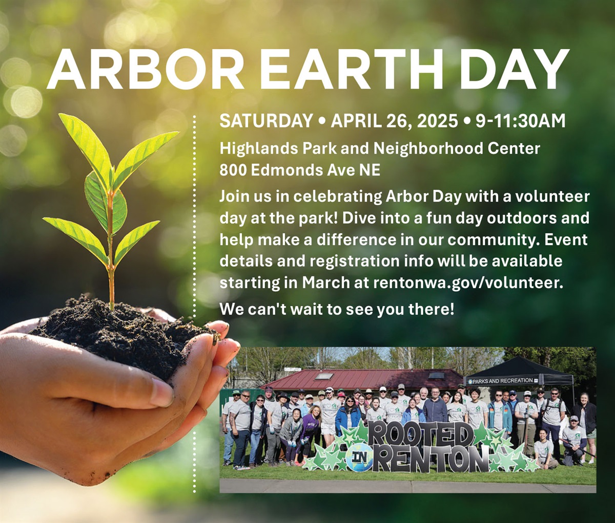 Arbor Earth Day | City of Renton